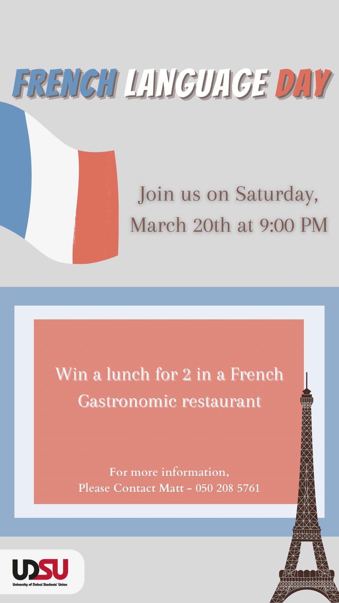 French Language Day - University of Dubai